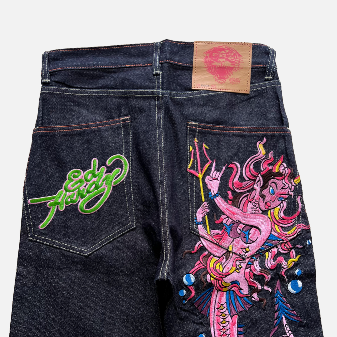 ED HARDY DENIM MERMAID TATTOO [W30] – 2K DEPT.
