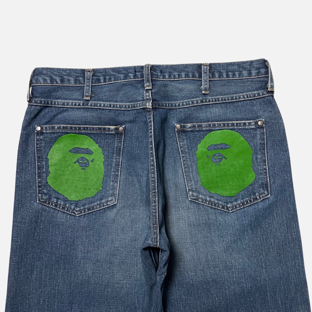 BAPE APE LOGO DENIM [W33] – 2K DEPT.